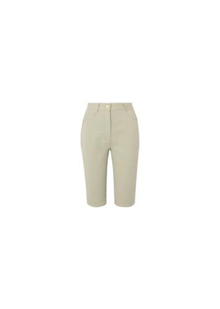 Dion Lee Putty Tech Cotton High Waisted Jean Shorts Size 36/91