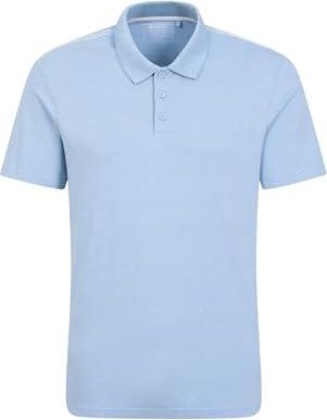 Mountain Warehouse Cordyline Polo textur&eacute; pour homme - T-shirt confortable 100% coton UPF 50+ - Id&eacute;al pour le printemps, Automne Hiver, lext&eacute;rieur, les voyages et les va