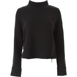 Emporio Armani Schwarzer Rollkragenpullover - - Knitwear - Damen - Schwarzk - S