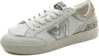 Emanuelle Vee Chaussures Femme 452P-500-23-P110 White Silver AI25, Blanc, 39 EU