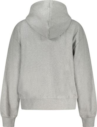 Calvin Klein Organic Cotton-Blend Hoodie - Gray