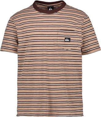 Quiksilver Herren T-Shirt braun Baumwolle