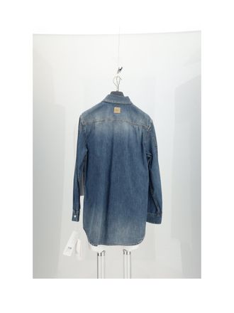 Dior Womens Denim Shirt Blue Cotton