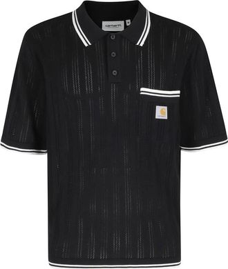 Carhartt Work in Progress Homme, Tops, Noir, Taille: M Ramsey Polo