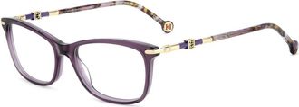 Carolina Herrera Femme, Accessoires, Violet, Taille: 53 MM Lunettes de vue