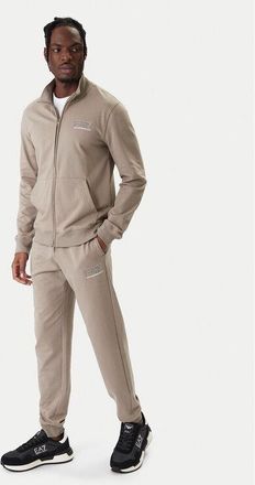 Emporio Armani Jogginganzug 7M001318 AF13512 U6167 Beige Regular Fit