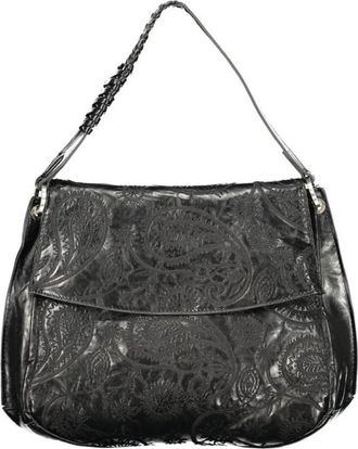 Desigual Embossed Paisley Hobo Bag - - Bags - Damen - Schwarzk - ONE SIZE