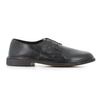 Alexander Hotto Schwarze Derby Schuhe aus Leder - - Shoes - Herren - Schwarzk - 45 EU