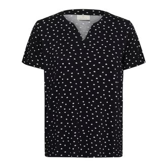 Kaffe T-Shirts - - Tops - Damen - Schwarzk - M