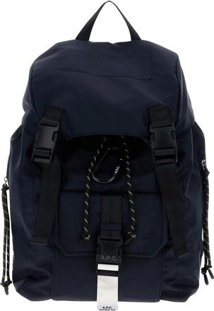 A.P.C. A.p.c., Homme, Sacs, Bleu, Taille: ONE Size Treck Backpack