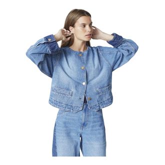 Co'Couture Damen, Jacken, Blau, XSGr&ouml;&szlig;e