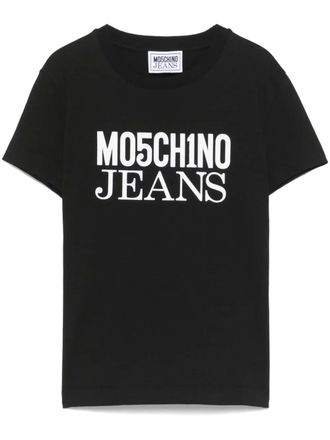 Moschino t-shirt à logo imprimé - Noir