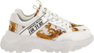 Versace Jeans Couture Homme, Chaussures, Blanc, Taille: 44 EU Baskets