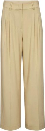 Co'Couture Femme, Pantalons, Jaune, Taille: 36 FR Cropped Pantalons