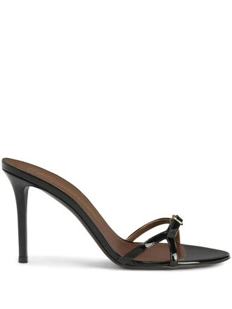 Giuseppe Zanotti sandales Ophelia Buckle 90 mm - Noir