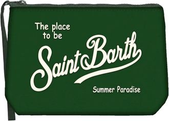 MC2 Saint Barth Femme, Sacs, Vert, Taille: ONE Size Aline Nylon Clutch Bag