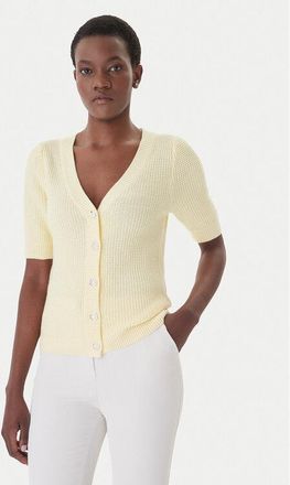 Morgan Strickjacke 261-MYRTILE Gelb Slim Fit