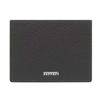 Ferrari Porte-cartes en cuir Garnet - Homme - Accessoires - Gris - Taille: ONE Size