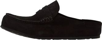 Birkenstock Femme, Chaussures, Noir, Taille: 39 EU Naples Suede Habill&eacute; Coupe &Eacute;troite