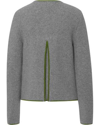 Reitmayer Strickjacke Cardigan mit R&uuml;ckenfalte