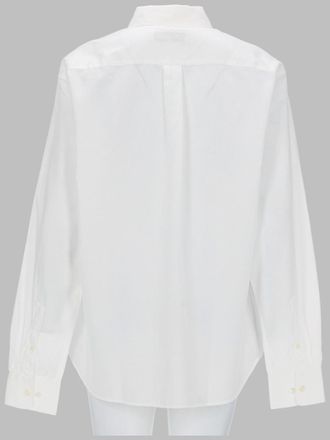 Our Legacy Lyocell Cotton Blend Shirt - White