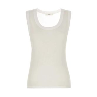 Co L&auml;ssiges Tanktop aus Slub-Jersey - - Tops - Damen - Wei&szlig; - XS