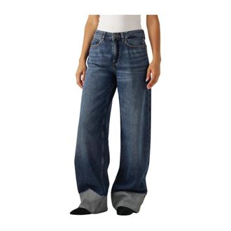 Drykorn Weite Blaue Jeans Medley_2 - - Jeans - Damen - Blau - W27 L34