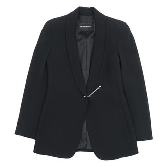 Emporio Armani Blazer - - Jackets - Damen - Schwarzk - 3XS