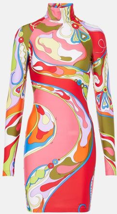 Pucci Minikleid Orchidee aus Jersey