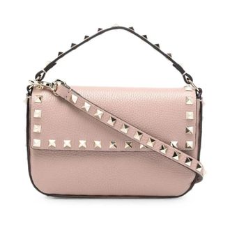 Valentino Garavani Rockstud Mini Shopper - - Bags - Damen - Beige - ONE SIZE