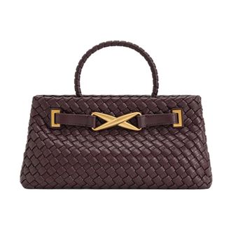 JW PEI Elora Woven Tote - - Bags - Damen - Rot - ONE SIZE
