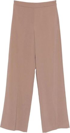 D.exterior Femme, Pantalons, Brun, Taille: 40 FR Pantalon &agrave; fermeture &eacute;clair