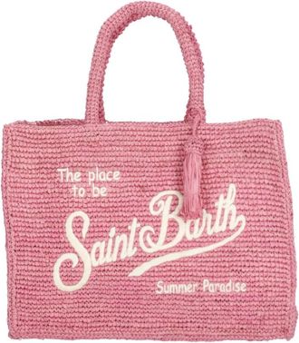 Saint Barth Femme, Sacs, Rose, Taille: ONE Size Colette Sac &agrave; Main en Raphia