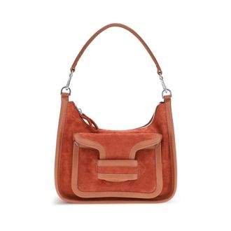 Pierre Hardy Sac Hobo en Daim - Femme - Sacs - Brun - Taille: ONE Size