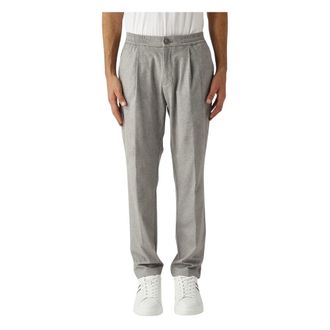 Herno Homme, Pantalons, Gris, Taille: S Pantalon Resort en maille chin&eacute;e effet daim