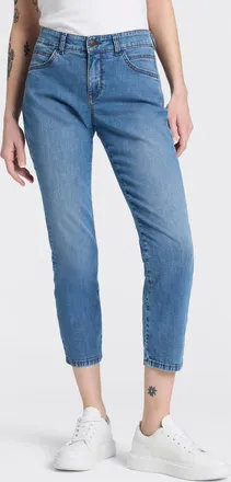 MAC Broeken Ankle-Jeans MAC Slim 7/8, Damen, Gr. 34, L&auml;nge 27, venice beach wash, Denim/Jeans, Obermaterial: 98% Baumwolle, 2% Elasthan, figurbetont kn&ouml;chelfrei, 