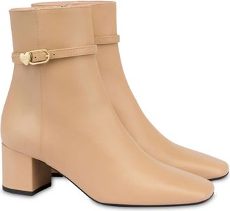 Love Moschino JA21075G1NIA0104, Damenstiefel, Beige, 40 EU, beige, 40 EU