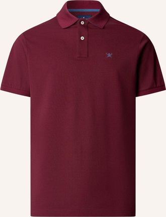 Hackett Poloshirt Slim Fit Logo rot
