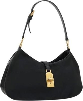 Prada Pre-owned Nylon Accessory Pouch - Femme - Pre-owned - Noir - Taille: ONE Size
