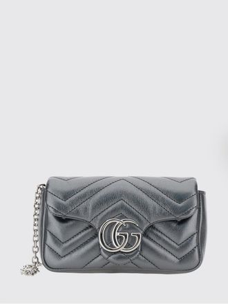 Gucci Mini sac GG Marmont en nappa matelass&eacute; &agrave; motif chevron