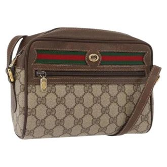 Gucci Pre-owned Vintage GG Canvas Schultertasche - - Pre-owned - Damen - Beige - ONE SIZE