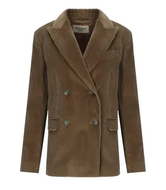Weekend by Max Mara BLAZER &Agrave; DOUBLE BOUTONNAGE KATANGA MARRON MAX MARA WEEKEND
