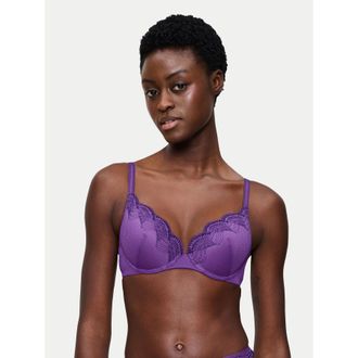 Triumph Push-up-BH Comfort Glam 10224965 Violett
