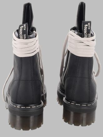 Dr. Martens Lace-Up Leather Boots - Black