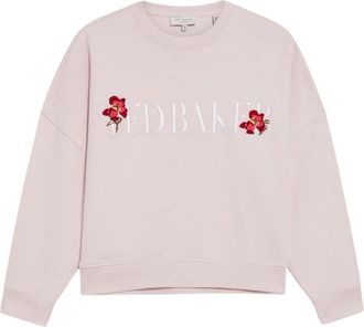 Ted Baker Stilila Ted Baker Markenpullover In Hellrosa