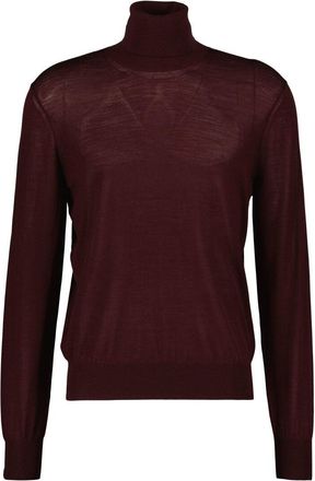 Saint Laurent Herren Rollkragenpullover aus Schurwolle