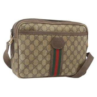 Gucci Sac bandouli&egrave;re en plastique Pre-owned - Femme - Pre-owned - Beige - Taille: ONE Size