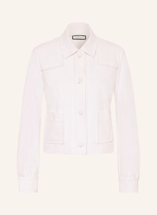 Sem per Lei Sem Per Lei Jersey-Kastenjacke weiss