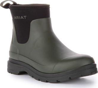 Ariat Womens Kelmarsh Shortie Wellie Boots 10047064 - Dark Olive Footwear UK Size - UK 6 Footwear UK Size - UK 6