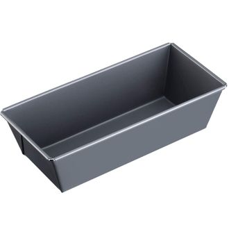 Westmark Königskuchenform, Länge: 25 cm, mit Antihaftbeschichtung, kaltgewalzter Stahl, Back Meister, Anthrazit, 32842270